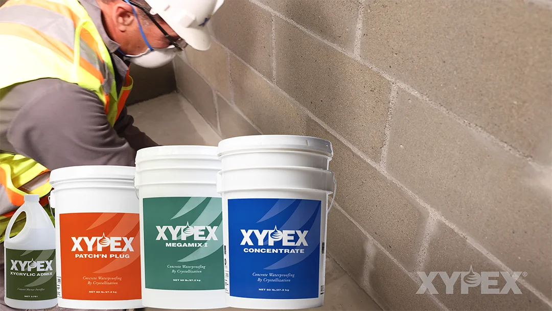 Xypex Concentrate Concrete Waterproofing Crystallization